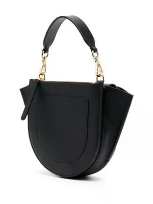 WANDLER Logo-print Leather Tote Bag