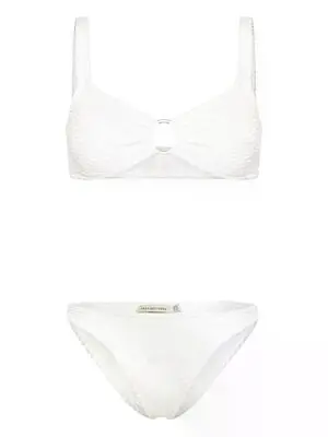 PARAMIDONNA Irina Crinkled Bikini Set White