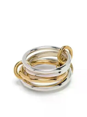 SPINELLI KILCOLLIN 18kt Yellow Gold And Sterling Hyacinth Rings - Silver