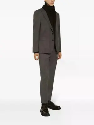 Dolce & Gabbana Pinstripe Single-breasted Jacket - Grey