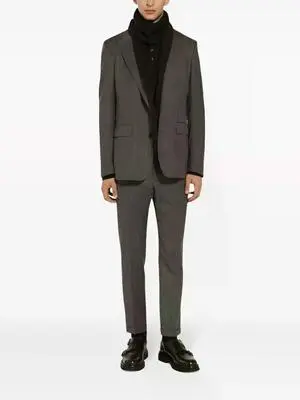 Dolce & Gabbana Pinstripe Single-breasted Jacket - Grey