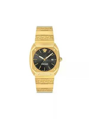 Versace Antares 44mm Bracelet Watch - Black