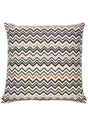 Missoni Zig-zag Patterned Cushion - Neutrals