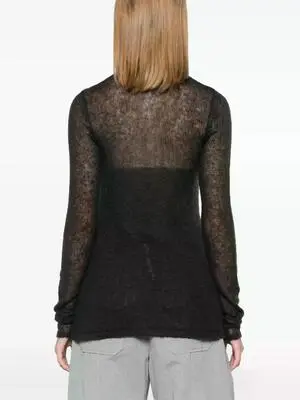 NENSI DOJAKA Brushed-finish Wool-blend Sweater