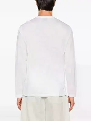 D4.0 Slub-texture T-shirt - White