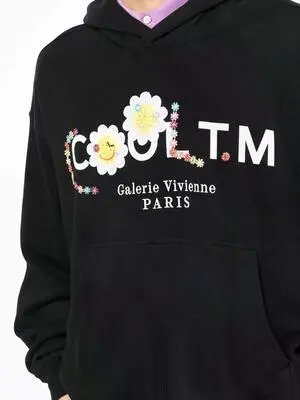COOL T.M Logo Embroidered Oversized Hoodie