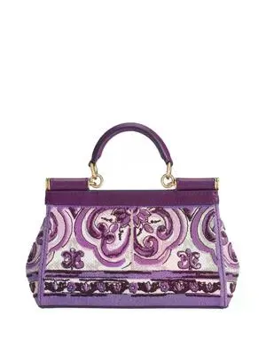Dolce & Gabbana Small Sicily Tote Bag