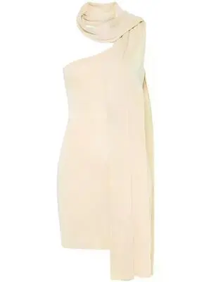 AYA MUSE Chiara Mini Dress - Neutrals