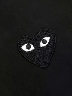 Play Comme Des Garcon Embroidered Heart Shirt