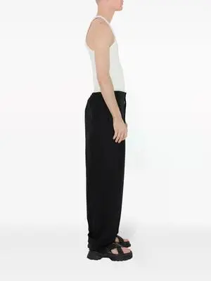 Burberry Pressed-crease Cotton Trousers