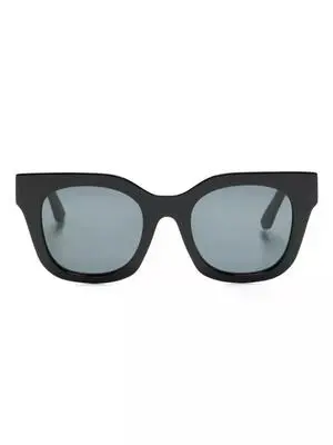 HUMA EYEWEAR Cami Round-frame Sunglasses - Black