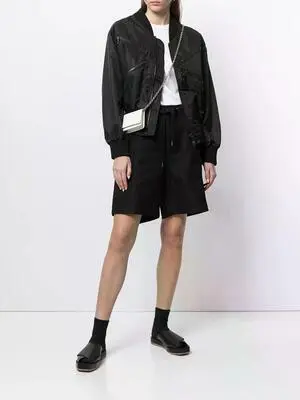 PORTS V Zip-embellished Bomber Jacket
