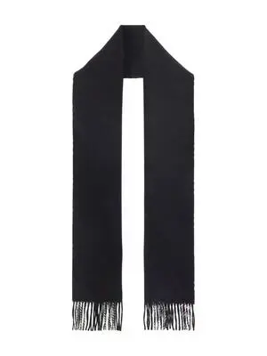 Burberry Check-print Cashmere Reversible Scarf