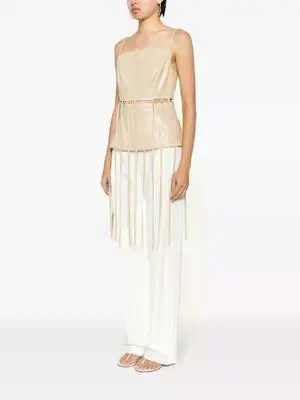 Nanushka Citta Faux-leather Top