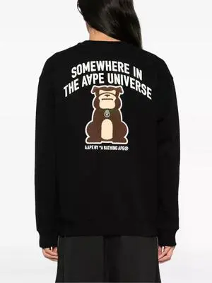 AAPE BY *A BATHING APE Logo Sweatshirt