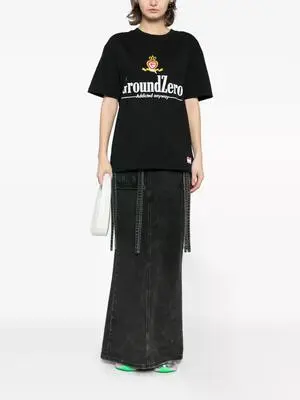 GROUND ZERO Logo Print T-shirt