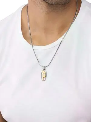 DIESEL® Logo-pendant Necklace