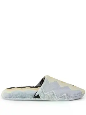 Missoni Giacomo Cotton Slippers - Blue