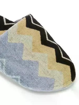 Missoni Giacomo Cotton Slippers - Blue