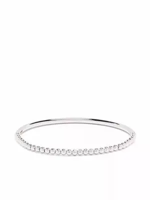 PRAGNELL 18kt White Gold Bohemia Bangle Silver
