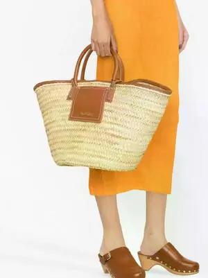 Jacquemus Le Panier Soli Basket Bag - Neutrals