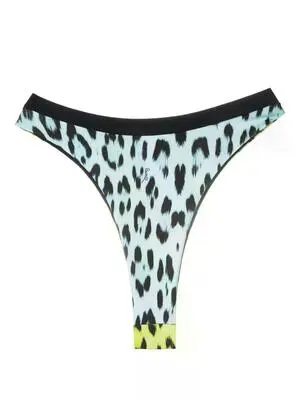 Roberto Cavalli Leopard-print Bikini Bottoms