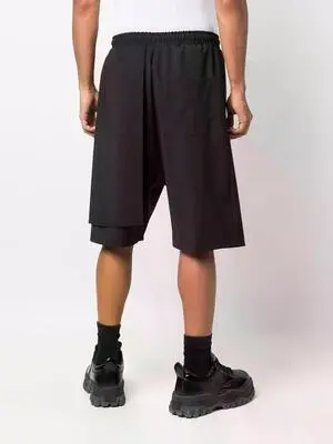 Alchemy Fashions Drop-crotch Panelled Shorts