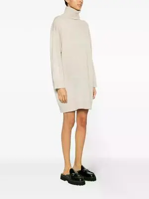 Kiton Roll-neck Cashmere Dress
