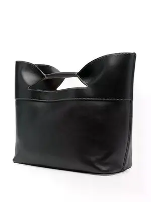 Alexander McQueen Logo-print Tote Bag - Black