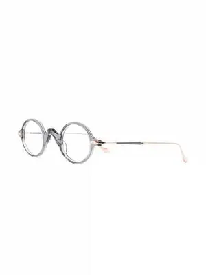 Matsuda Round Frame Glasses - Grey
