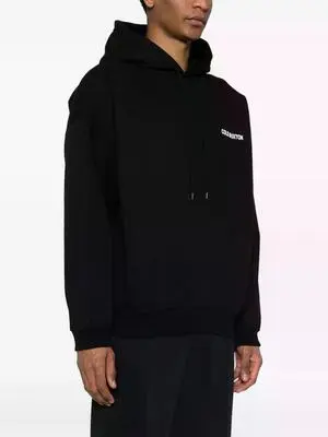 COLE BUXTON Logo-print Cotton Hoodie