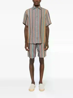 AMIR SLAMA Jacquard T-shirt