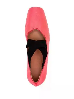 UMA WANG Crossover-strap Ballerina Shoes