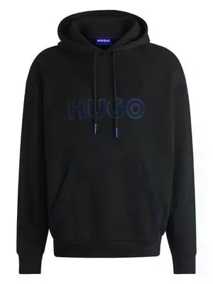 Hugo Stitched-logo Hoodie