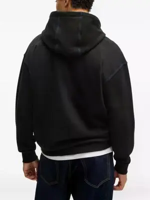 Hugo Stitched-logo Hoodie