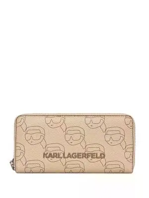 Karl Lagerfeld Gold Tone Wallets For Women