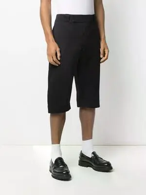 Prada Logo Patch Cropped Trousers