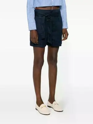 Ralph Lauren Belted Linen Shorts