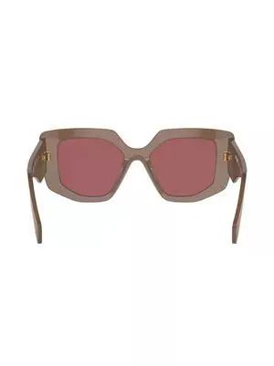 Prada Pr 14zs Oversize Frame Sunglasses
