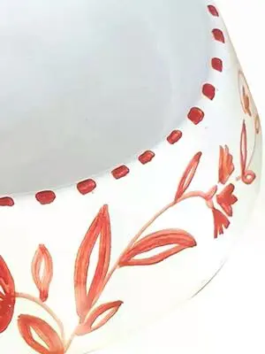 LES-OTTOMANS Small Hand-painted Bowl