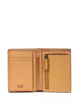 LANCEL Charlie Leather Wallet - Neutrals