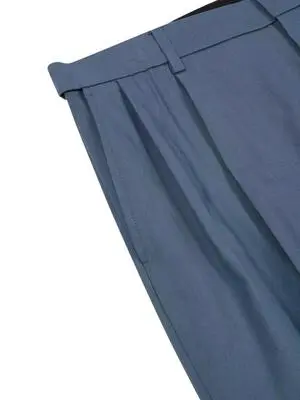 STUDIO TOMBOY Pintuck-detail Trousers - Blue