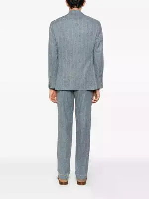 Brunello Cucinelli Pinstripe Tailored Suit