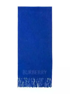 Burberry Equestrian Knight Felted Scarf