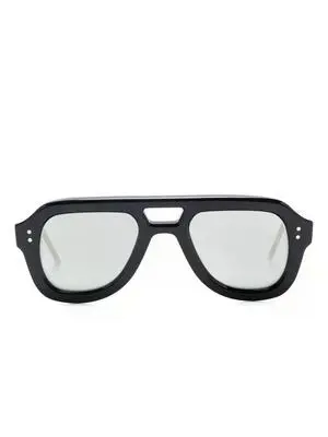 Thom Browne Pilot-frame Sunglasses - Black