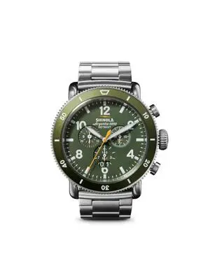 Shinola Runwell Sport Chrono 48mm - Silver