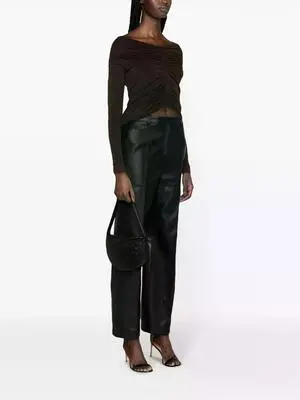Dolce & Gabbana Gathered-detail Virgin-wool Jersey