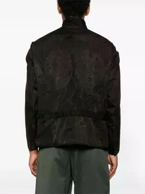 CHRISTIAN PEAU Silk Jacquard Jacket