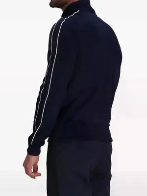 Lacoste Logo Appliqué Side-stripe Sweatshirt