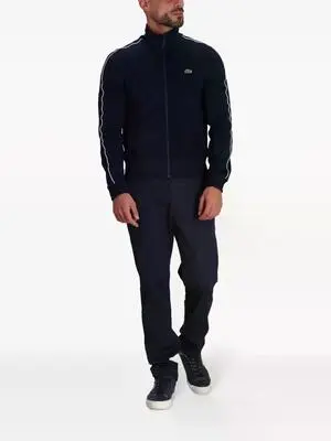 Lacoste Logo Appliqué Side-stripe Sweatshirt